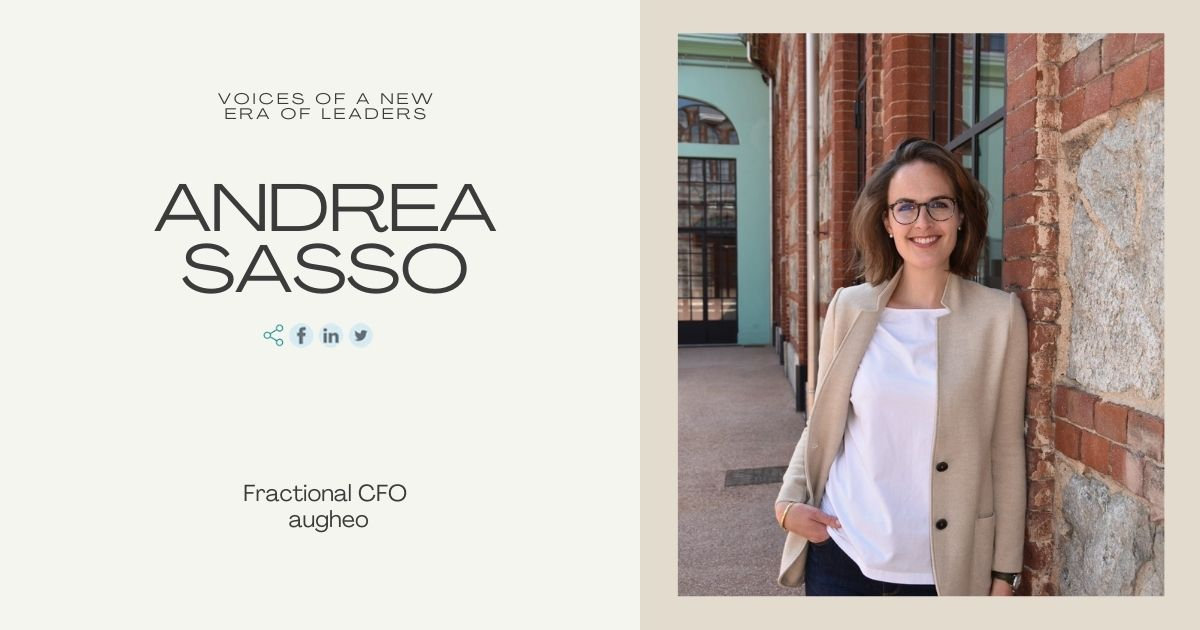Andrea Sasso as a voice for a new era of leaders